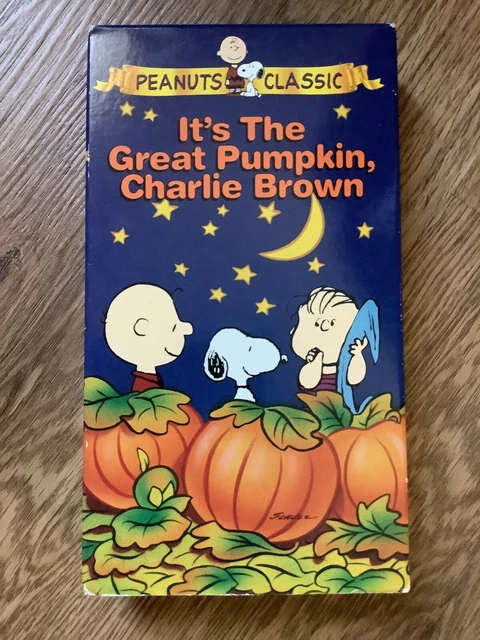 ITS THE GREAT Pumpkin, Charlie Brown RARE! (VHS, 1996,) Peanuts Classic ...