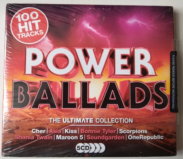 POWER BALLADS THE Ultimate Collection CD (5 Discs) New Sealed £5.99 ...