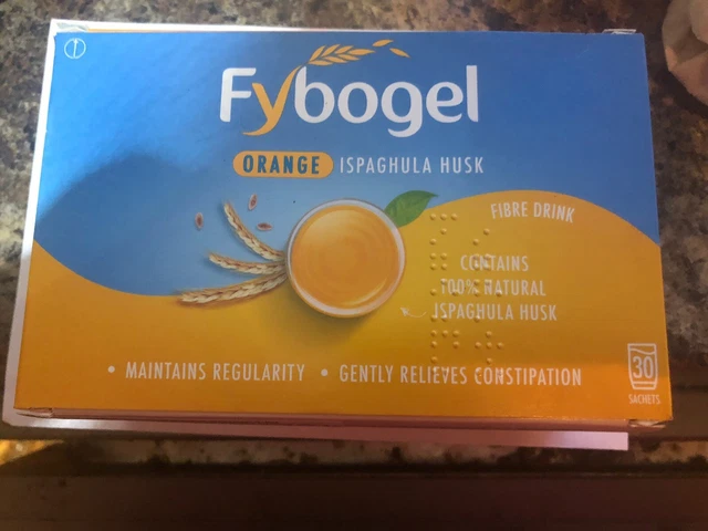 30 SACHETS OF Fybogel Orange, Ispaghula Husk, £4.87 - PicClick UK