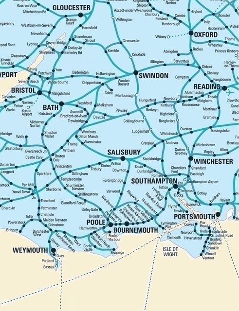 UK TRAIN MAP (RAIL PASSENGER NETWORK) BR/UTA/CIE 1963 Size A1 ...