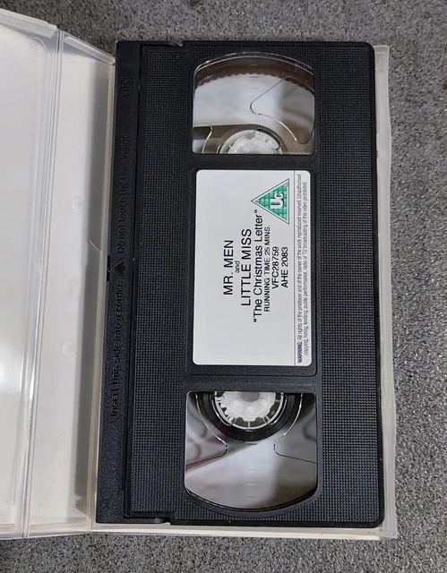 MR MEN & Little Miss - The Christmas Letter - VHS Video Tape (VB6) £9. ...