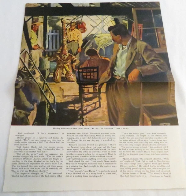 AUSTIN BRIGGS ARTIST Illustration Magazine Clipping Witch Doctor ...