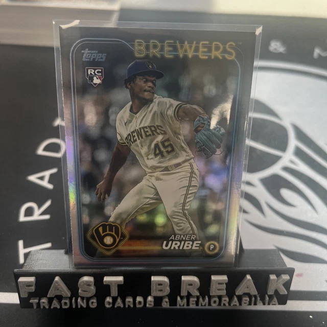 2024 TOPPS SERIES 1 #310 Abner Uribe Rookie Milwaukee Brewers EUR 3,10 ...
