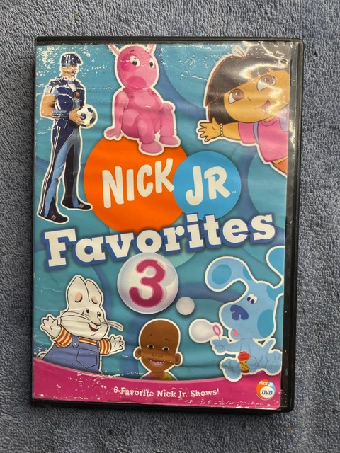 NICK JR - Favorites Vol 3 - Little Bill/Blues Clues/Dora ++ DVD ...