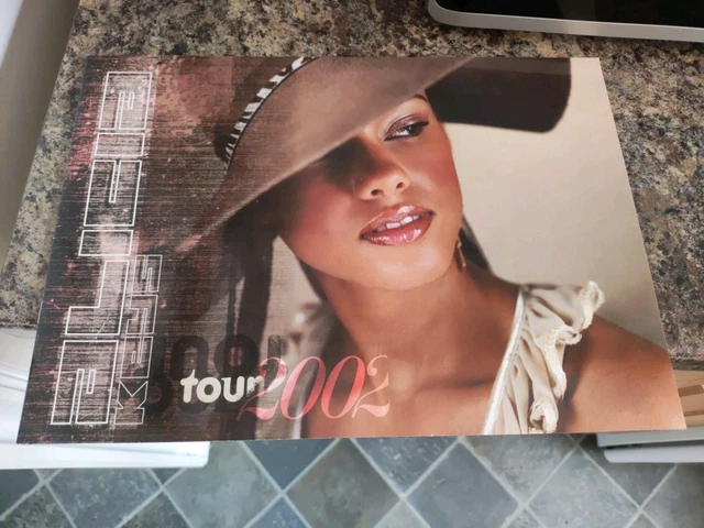 ALICIA KEYS 2002 Tour Programme £1.16 - PicClick UK