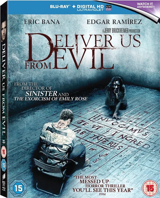 DELIVER US FROM Evil (Blu-ray) Eric Bana Edgar Ramirez Scott Derrickson ...