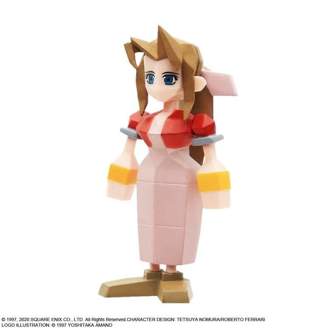 FINAL FANTASY VII FF7 Modellino Aerith Gainsborough Polygon con Scatola ...