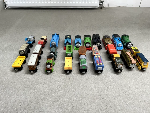 THOMAS THE TANK engine wooden and track master bundle trains from last ...