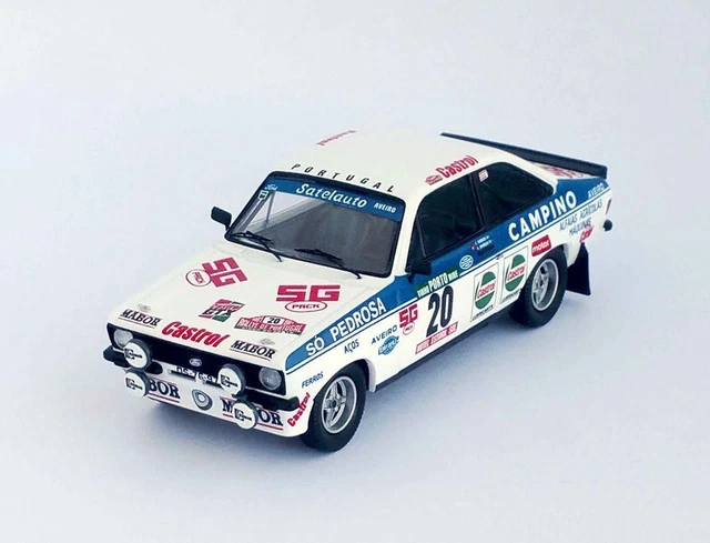 TROFEU FORD ESCORT MK2 1/43 Scale Rally Car Action Figure Static ...