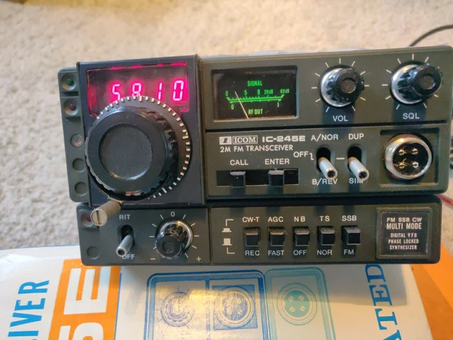 ICOM IC-245E 10W Transceiver £45.00 - PicClick UK