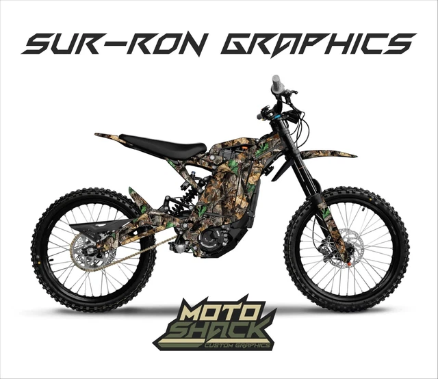 CAMO GRAPHICS KIT for Sur-Ron Light Bee X Surron Wrap Sticker Vinyl ...