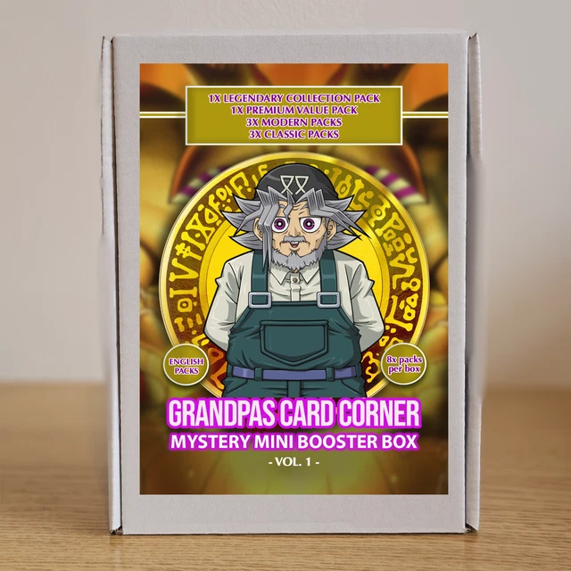 YUGIOH - 2X Mystery Mini Booster Box Vol. 1 - Grandpas Card Corner ...