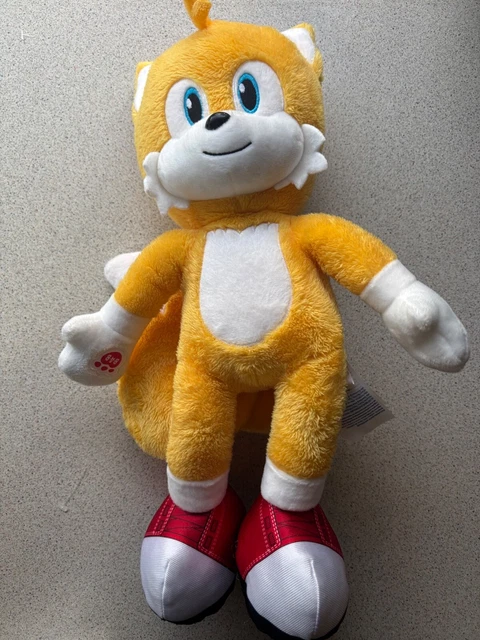 2022 BUILD A Bear Tails Sonic The Hedgehog Movie 2 Sega Bab Retired £34.99 - PicClick UK
