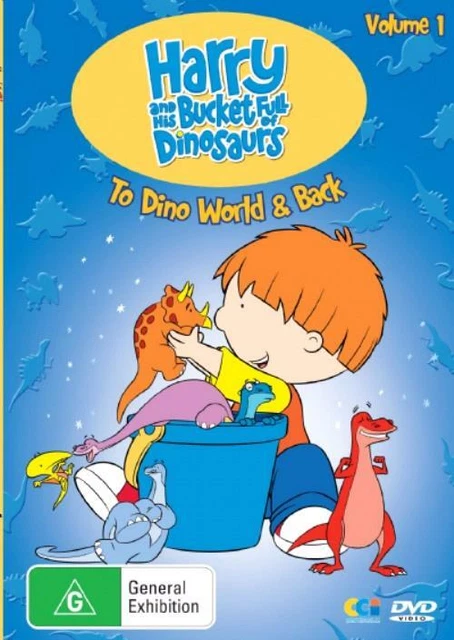 HARRY AND HIS Bucket Full Of Dinosaurs Dvd Volume 5 & 6 2005 Rare $40. ...
