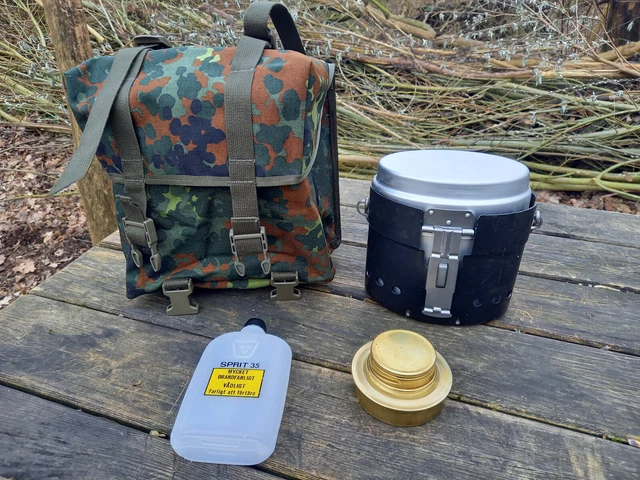 SCHWEDISCHE ARMEE KOCHGESCHIRR Set / Swedish Army Mess Kit M40 Trangia ...
