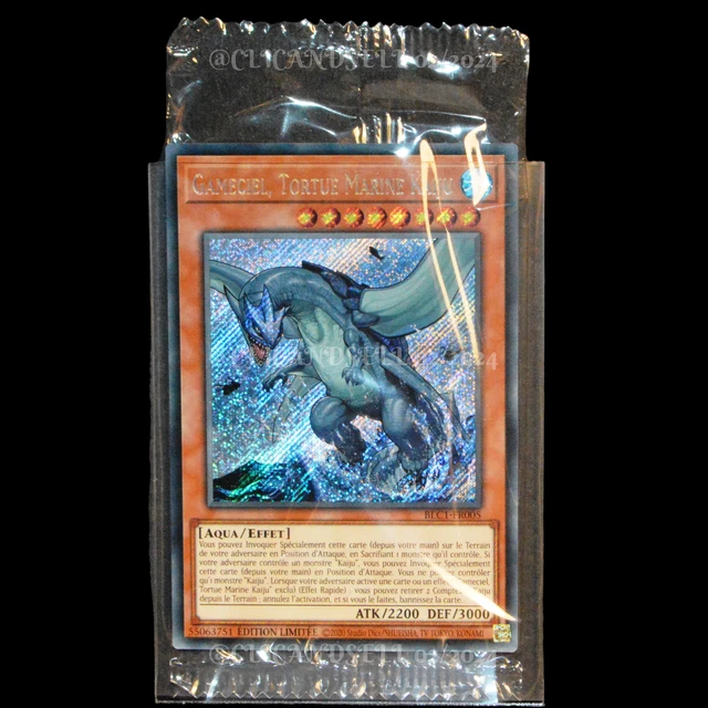 CARTE YU-GI-OH BLC1-FR005 Gameciel, Tortue Marine Kaiju SR EUR 6,50 ...