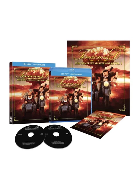 TENACIOUS D BLU-RAY DVD Combo The Complete Masterworks Vol. 3 SIGNED ...