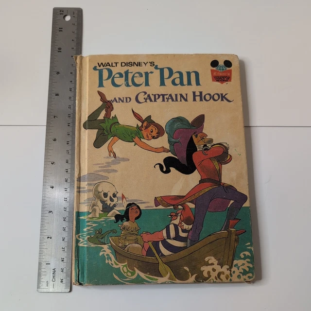 WALT DISNEY'S PETER Pan And Captain Hook-Wonderful World of Reading ...