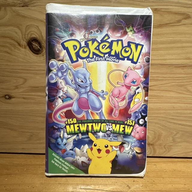 POKÉMON THE FIRST Movie: Mewtwo Strikes Back (VHS, 2000) * Buy 2 Get 1 ...