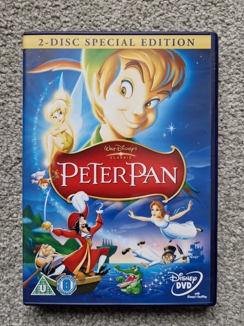 PETER PAN DVD Film - Walt Disney - 2 Disc Special Edition £3.49 ...