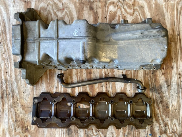 FORD FALCON FG Barra 6 Cylinder Engine Oil Pan Sump Pickup Windage Tray ...