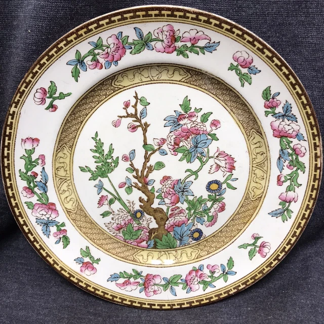 SOHO POTTERY INDIAN TREE Plate Solian Ware Cobridge England $5.00 ...