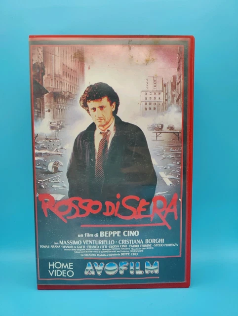 ROSSO DI SERA Vhs Avofilm Venturiello Borghi Arana Gatti Citti Cino EUR 50,00 - PicClick IT