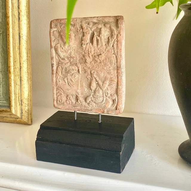 ANTIQUE 13TH - 15th Century Majapahit Empire Terracotta Plaque Java ...