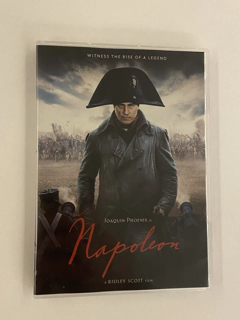 NAPOLEON DVD USED Joaquin Phoenix Historical Biography War Drama 2023 ...