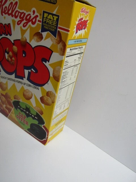 KELLOGGS CORN POPS Empty Cereal Box 1995 Batman Forever Cap Offer. £12. ...