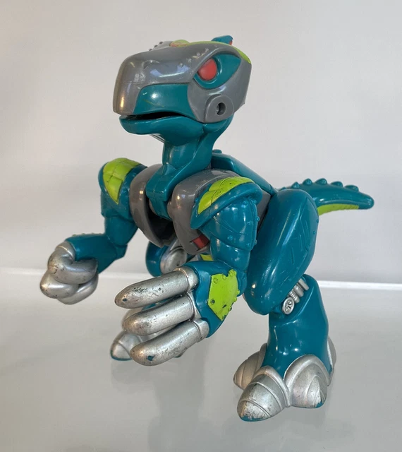 FIGURINE TRANSFORMERS GO-BOTS Beast-Bot Playskool Basic Class vert Dino ...