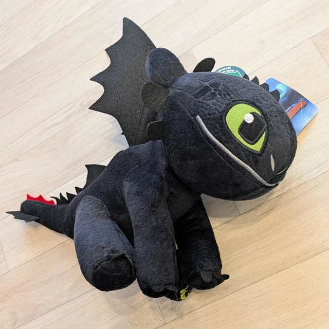 BNWT HOW TO Train Your Dragon Toothless Soft Toy Plush £4.95 - PicClick UK