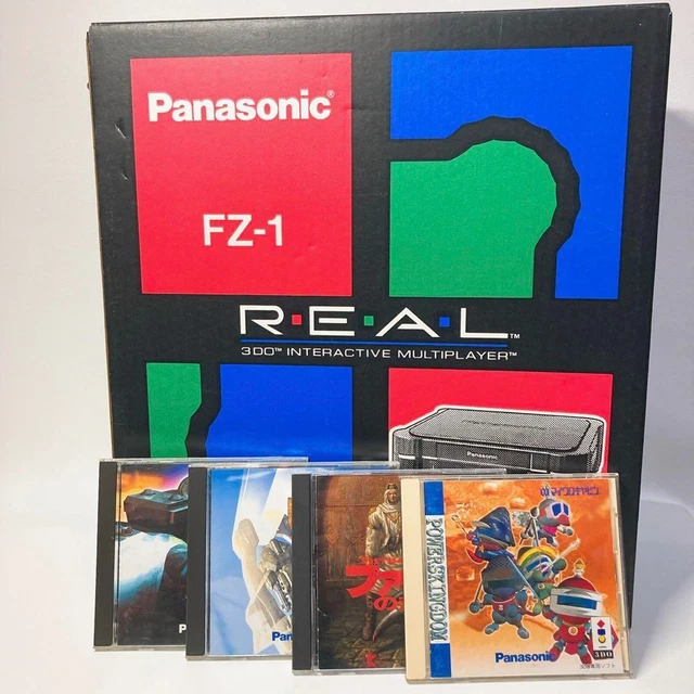 PANASONIC 3DO REAL Console System FZ-1 Controller Game Japan USED $285. ...