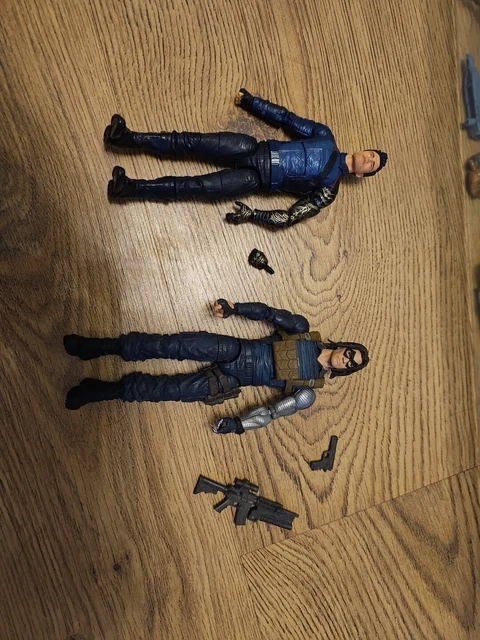 MARVEL LEGENDS BUCKY Barnes The Winter Soldier Action Figure Bundle ...