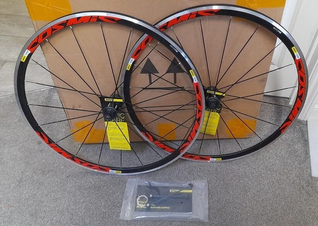 MAVIC COSMIC ELITE Set Ruote 700c UST 1,7 kg Shimano/Sram Decalcomania ...