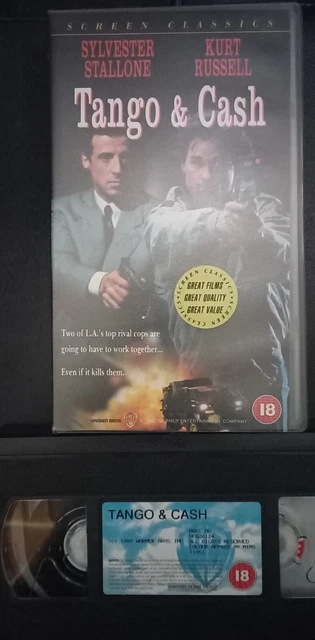 TANGO & CASH - Sylvester Stallone, Kurt Russell VHS Video Tape £5.00 ...