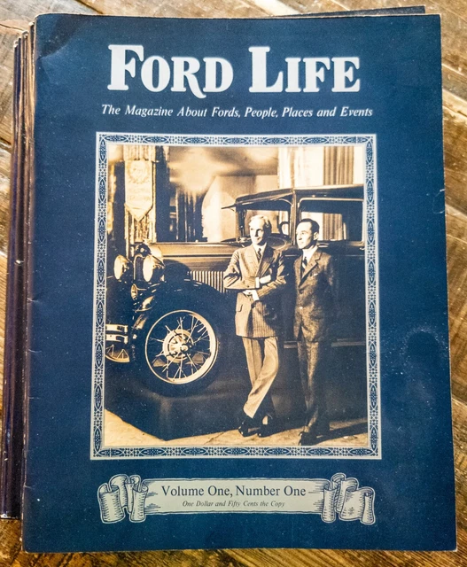 VINTAGE FORD LIFE Magazine Lot (9) w. Issue 1 $49.99 - PicClick