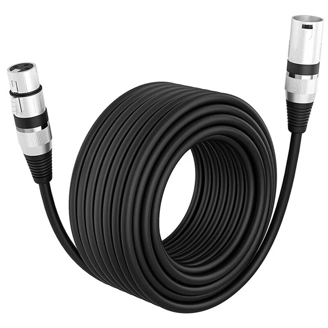 CABLE MALE TO Female Audio Output and Input Apply To KTV Microphone ...