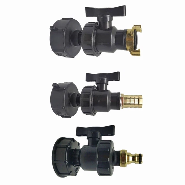 PRACTICAL IBC S60X6 water tank connector for 25mm tap outlets Easy to ...