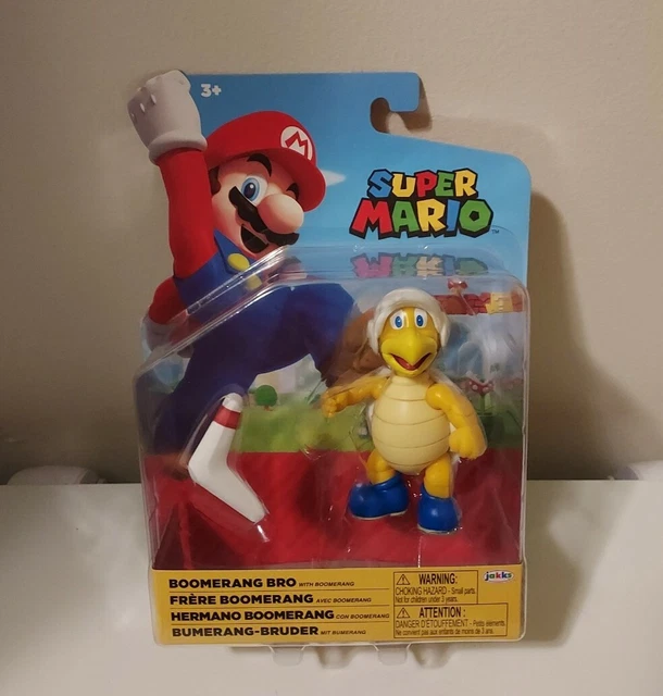 SUPER MARIO BROS. Boomerang Bro Action Figure 4" Nintendo Jakks Kids ...