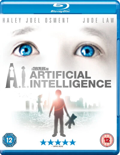 A.I. ARTIFICIAL INTELLIGENCE (Blu-ray) Brendan Gleeson Frances O'Connor ...