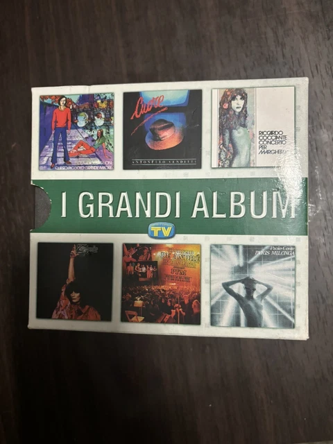 6 Cd Con Cofanetto I Grandi Album Di Tv Sorrisi E Canzoni Eur 20 00