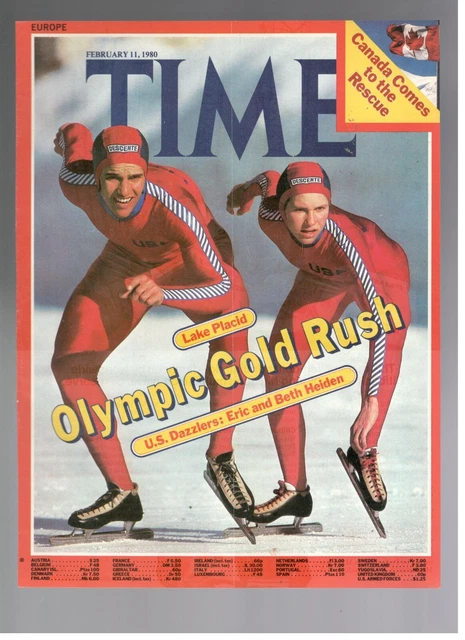ERIC AND BETH Heiden Lake Placid 1980 Time Cover 1 Page De Encadrer EUR ... ERIC AND BETH Heiden Lake Placid 1980 Time Cover 1 Page De Encadrer EUR ...