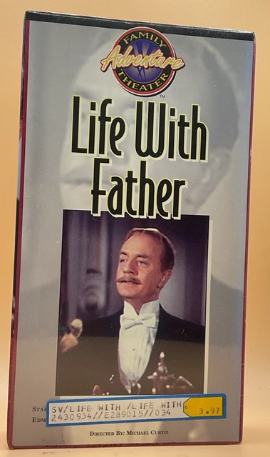 LIFE WITH FATHER VHS 1947, 1994 Elizabeth Taylor *SEALED* **Buy 2 Get 1 ...
