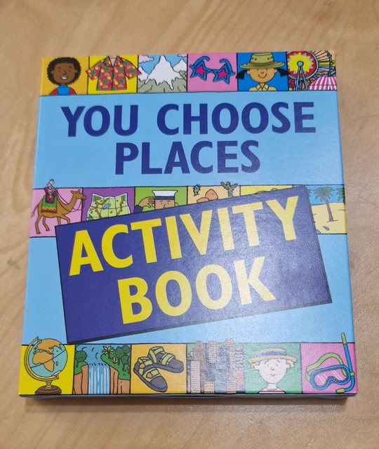 MCDONALDS HAPPY MEAL ~ YOU CHOOSE PLACES ACTIVITY BOOK ~ Brand New £1. ...