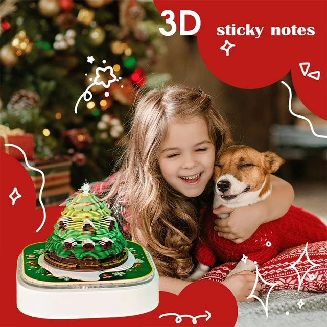 2026 3D CHRISTMAS Tree Calendar | Light Up Daily Planning Organizer ...