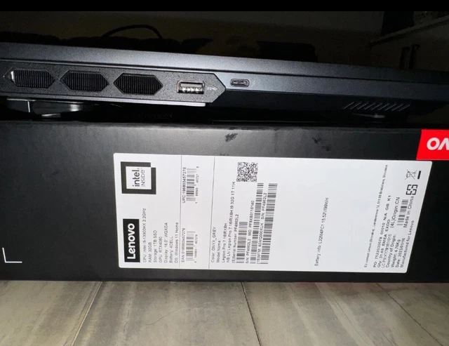 LENOVO LEGION PRO 7 16IRX8H - RTX 4080, SSD 1 To, 32 Go de RAM, i9 ...