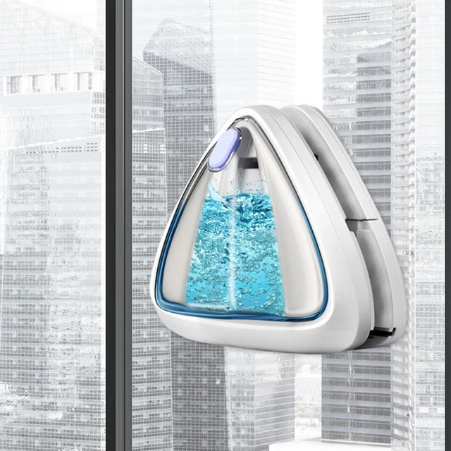 MAGNETIC WINDOW CLEANER Double Sided for High Rise Windows Clean Brush ...