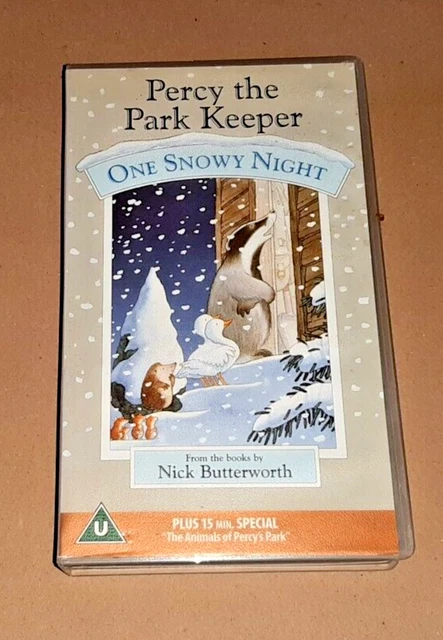 PERCY THE PARK Keeper - One Snowy Night (VHS/S, 1997) £6.91 - PicClick UK