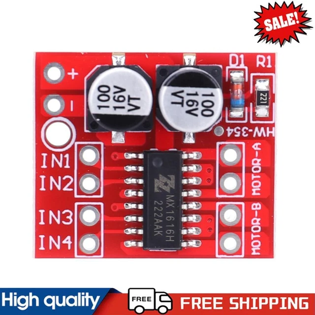 L298N DC MOTOR Driver Module Dual H Bridge Mini Reversing PWM Speed for Arduino £3.83 - PicClick UK
